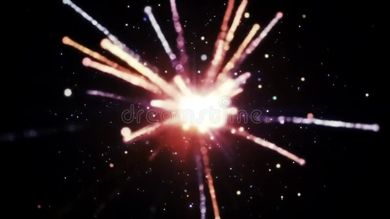 Bright Light Rays Glowing Burst Stock Video - Video of celebration ...