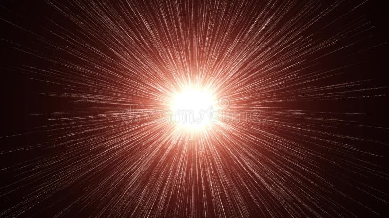 Red Fireworks Exploding Clip Art