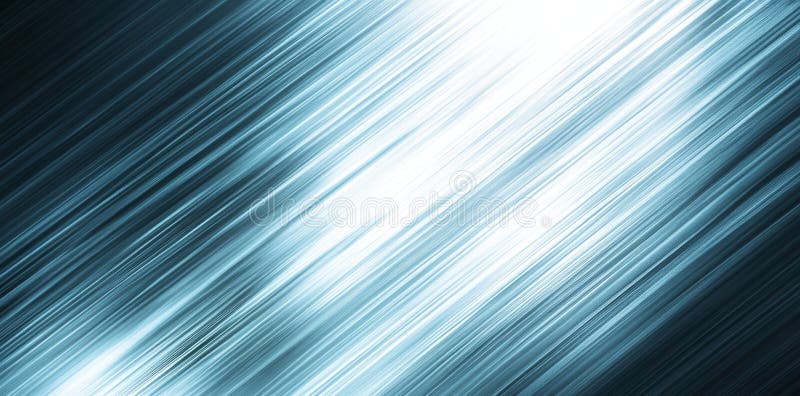 Bright Light Reflecting on a Smooth Metal Surface in Ambient Lighting ...