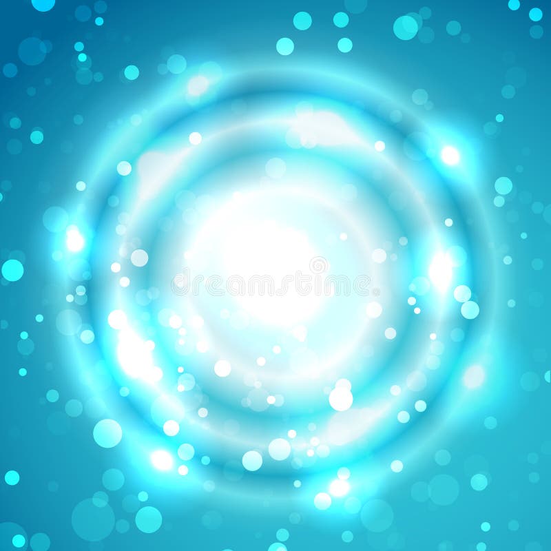 Blue Light Pulse stock vector. Illustration of filter - 37130285