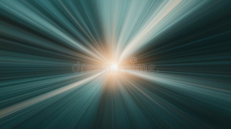 A Bright Light is Shining through a Blue Sky. Generative AI Stock Image ...