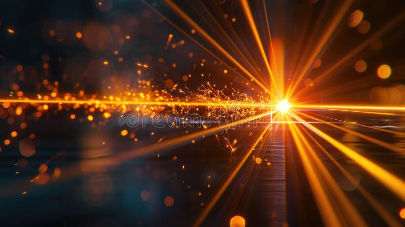 Bright Light Shining Dark Backdrop Suitable Various Design Projects ...