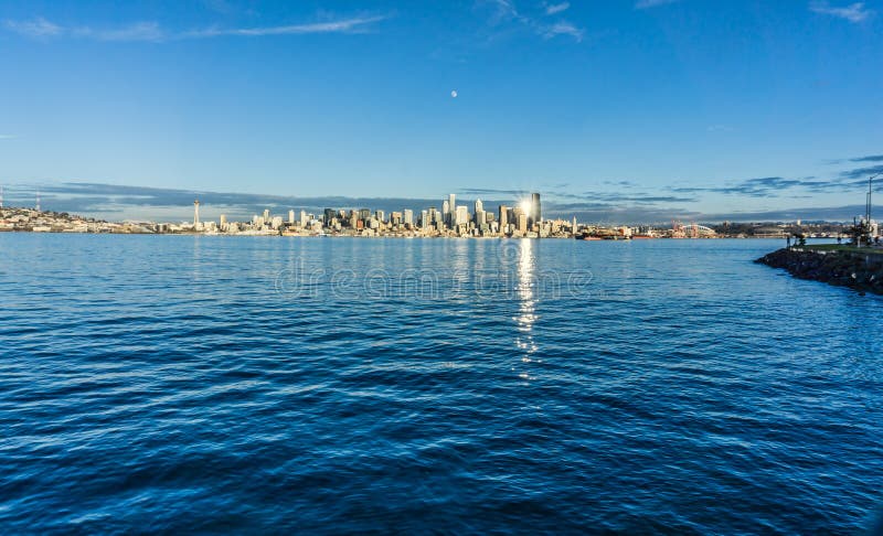 Bright Light Skyline 5 stock image. Image of architecture - 265934321