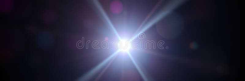 Bright Light Source Radiating Intense Beams in a Dark Environment ...