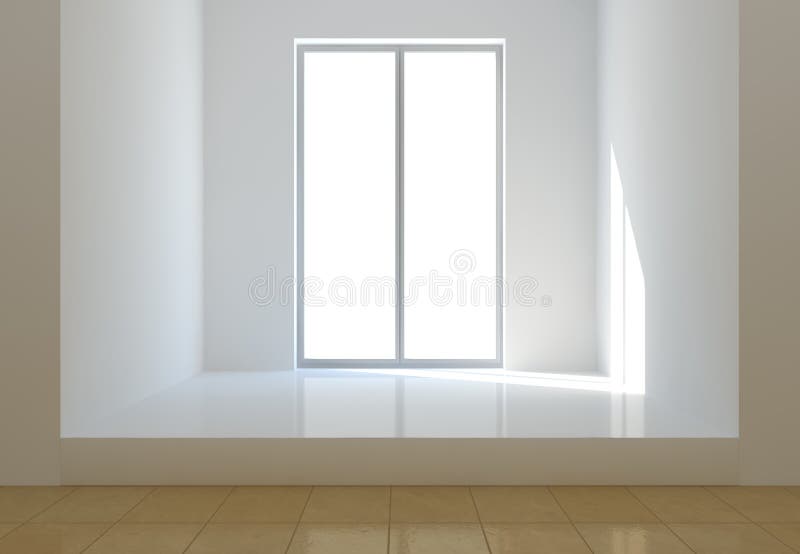 Room with window stock illustration. Illustration of design - 30196456