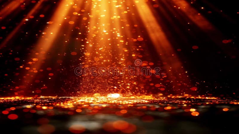 The Bright Light of the Sun from the Refracted Beam of Light Above the ...