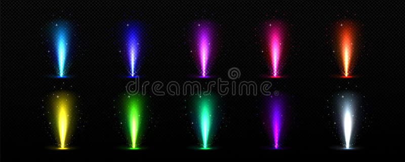 Bright Light Vector Burst Ray Shine Explode Effect Stock Vector ...