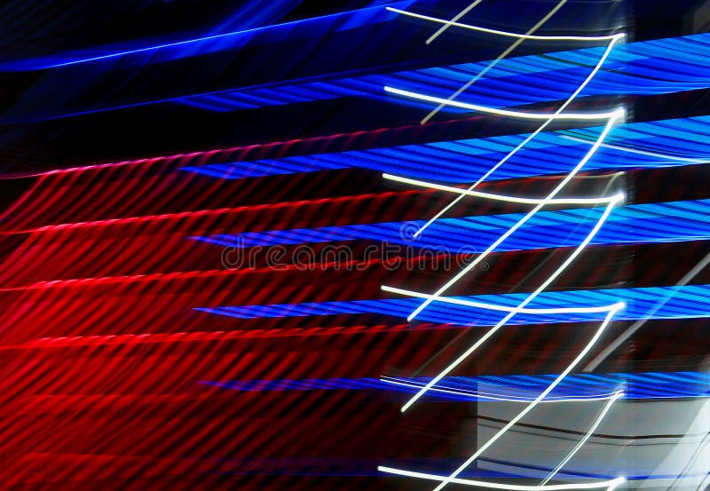Blurred Light Effect of Parallel Lines Stock Photo - Image of repeat ...