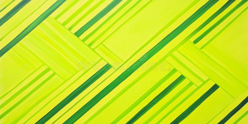 A Bright, Lime Green Background with Bold, Intersecting Diagonal Lines ...