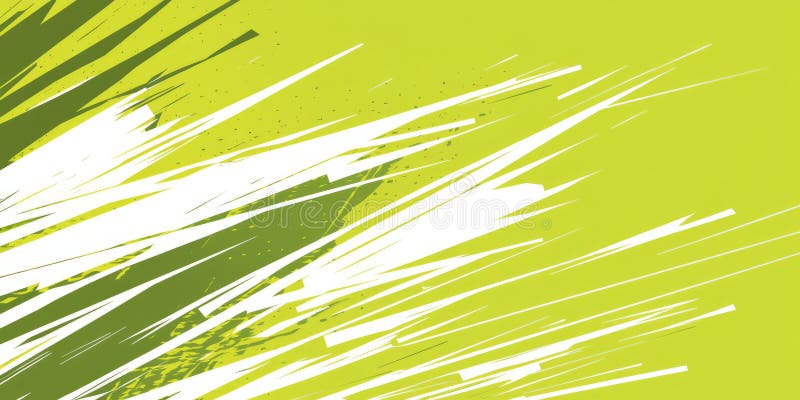 Bright Lime Green Background Sharp Jagged Lines Creating Fragmented ...