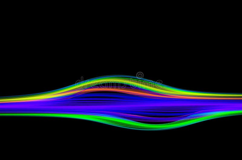 Bright Line Art Illustration of Fruits and Flowers. Background with ...