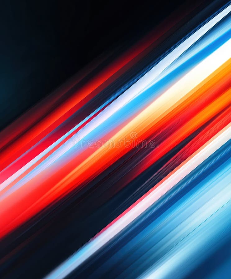 Bright Lines of Color Create Vibrant Patterns in Abstract Design ...