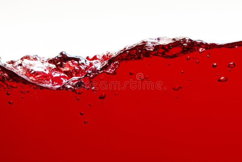 Bright Liquid with Splash and Bubbles Stock Image - Image of wave ...