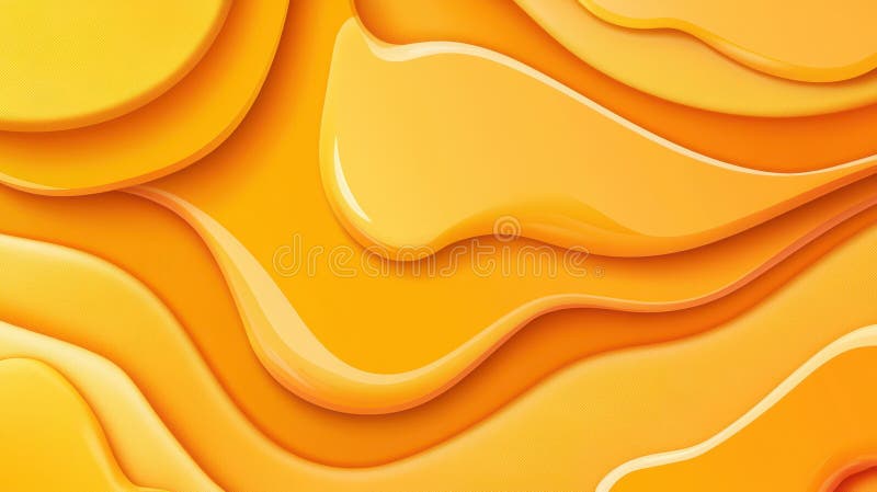 Bright and Lively Yellow Abstract Background with Dynamic Textures ...