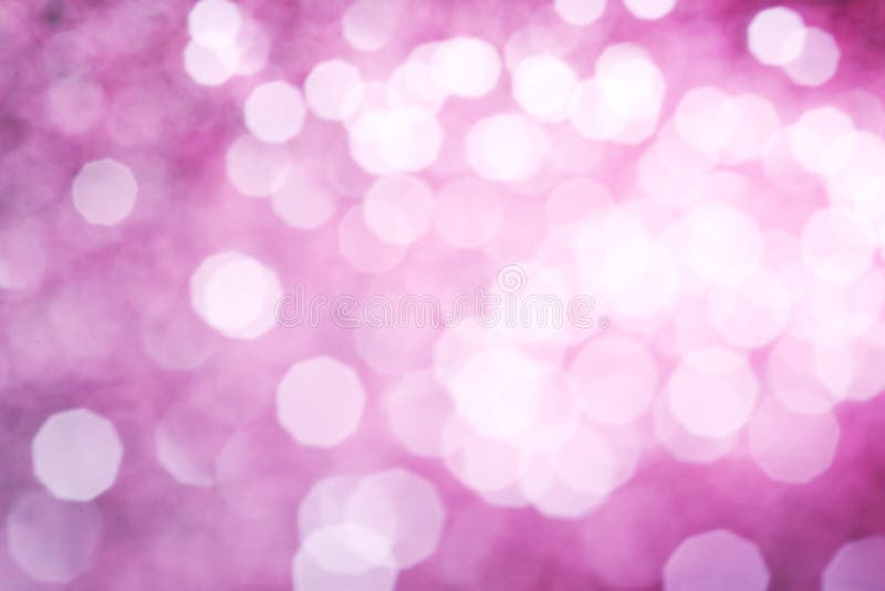 Bright Magic Pink Bokeh Effect Stock Photo - Image of bright, blurred ...