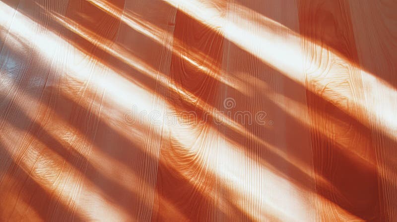 Bright Maple Hardwood Wall with Sunlit Patterns Stock Illustration ...