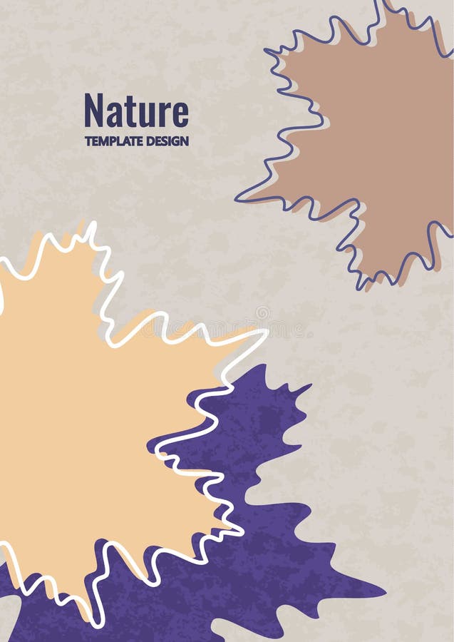 Bright Maple Leaves. Creative Design Stock Vector - Illustration of ...