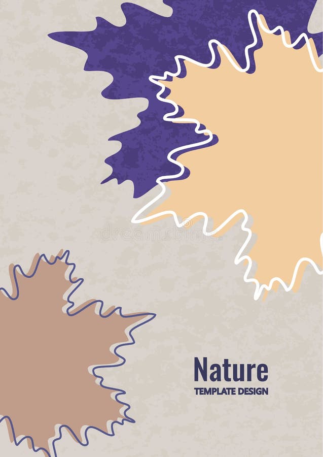 Bright Maple Leaves. Creative Design Stock Illustration - Illustration ...