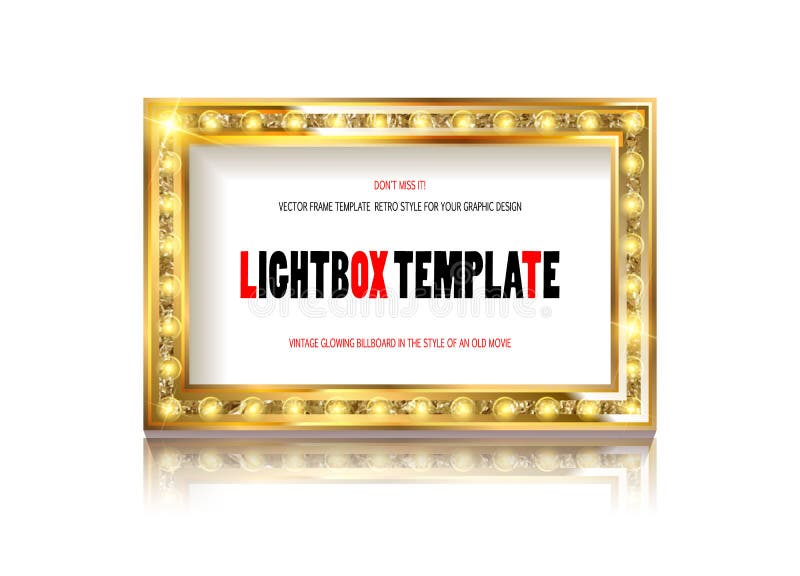 Rectangular Marquee Stock Illustrations – 273 Rectangular Marquee Stock ...