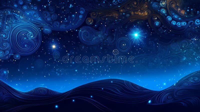 Bright Matariki Star Cluster Shines Over Deep Blue Night Sky with ...