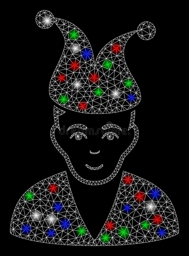 Clown Polygonal Frame Vector Mesh Illustration Stock Vector ... Clown Polygonal Frame Vector Mesh Illustration Stock Vector ...