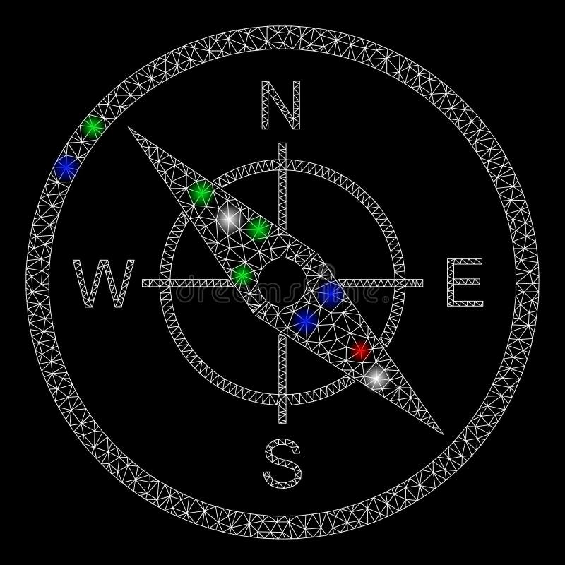 Mesh Vector Compass Stock Illustrations – 262 Mesh Vector Compass Stock ...