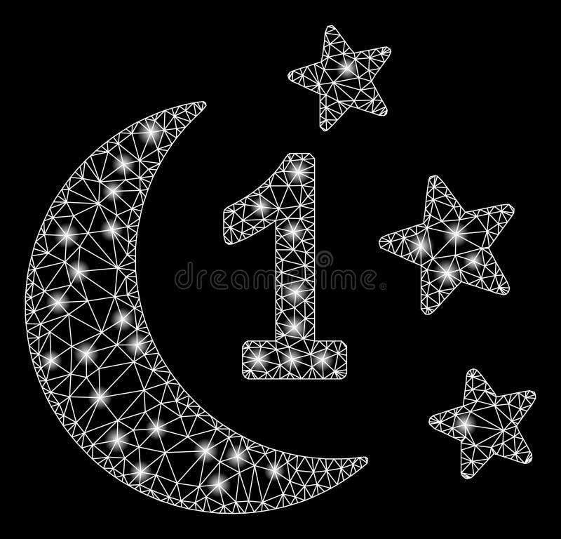 The First Man on the Moon, Apollo 11. Vector Flat Illustration Stock ...