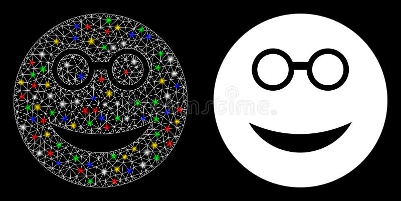 Clever Smiley Mosaic and Grunge Rectangle Seals Stock Illustration ...