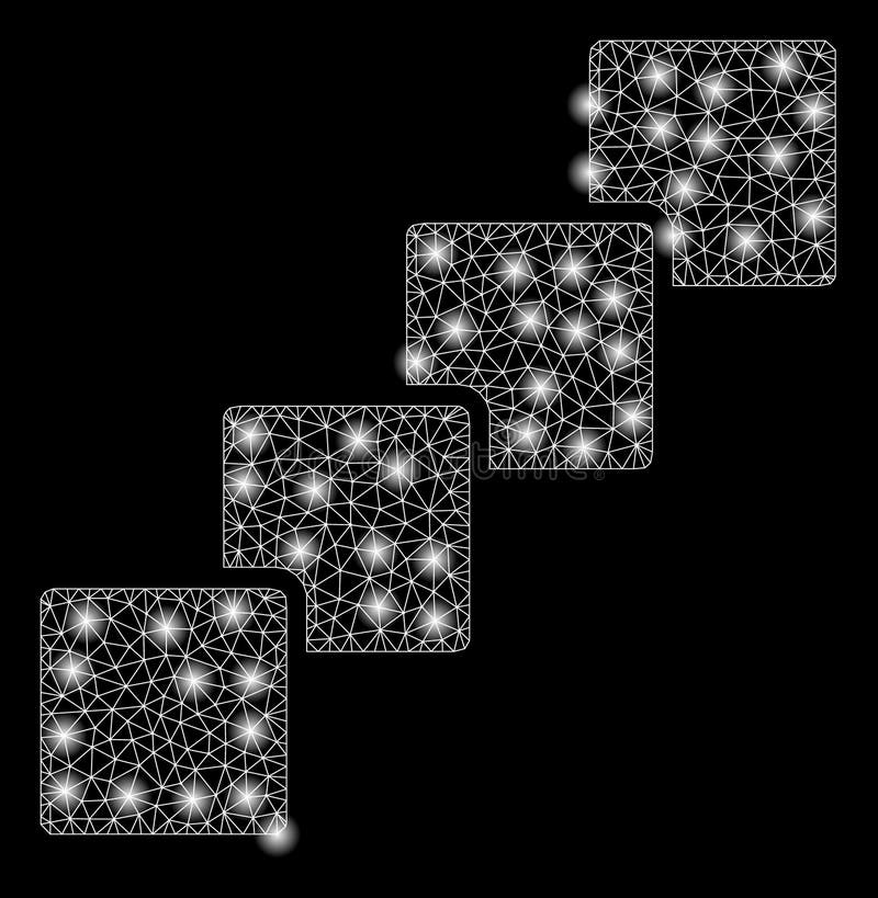 Bright Mesh 2D Blockchain with Light Spots Stock Vector - Illustration ... Bright Mesh 2D Blockchain with Light Spots Stock Vector - Illustration ...
