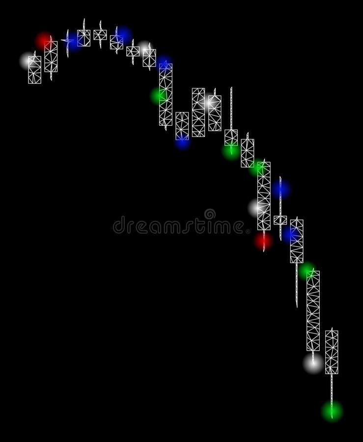 Candlestick Falling Acceleration Chart Mosaic Icon of Circle Dots Stock ... Candlestick Falling Acceleration Chart Mosaic Icon of Circle Dots Stock ...