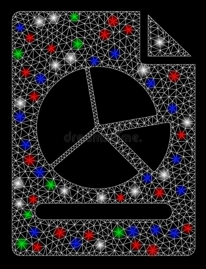 Bright Mesh 2D Pie Chart Report Page with Flare Spots Stock Vector ... Bright Mesh 2D Pie Chart Report Page with Flare Spots Stock Vector ...