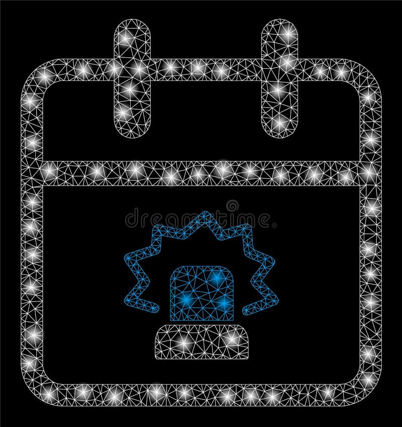 Bright Mesh Network Emergency Day with Flare Spots Stock Vector ... Bright Mesh Network Emergency Day with Flare Spots Stock Vector ...
