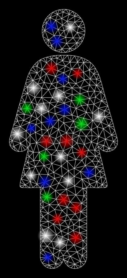 Female Wire Frame Stock Illustrations – 1,348 Female Wire Frame Stock ...