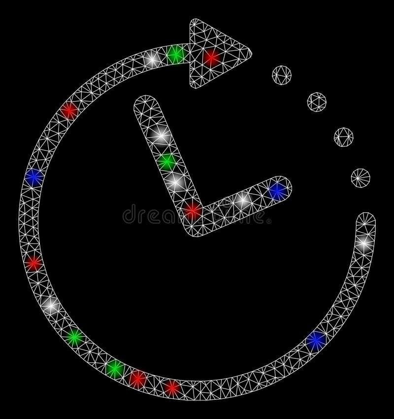 Time in direction stock illustration. Illustration of diagram - 10976931