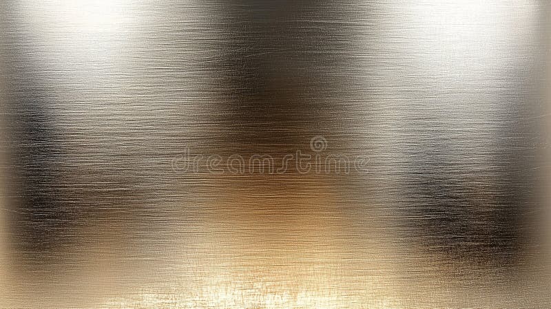 Bright Metallic Texture with Soft Reflections Showcasing a Smooth ...