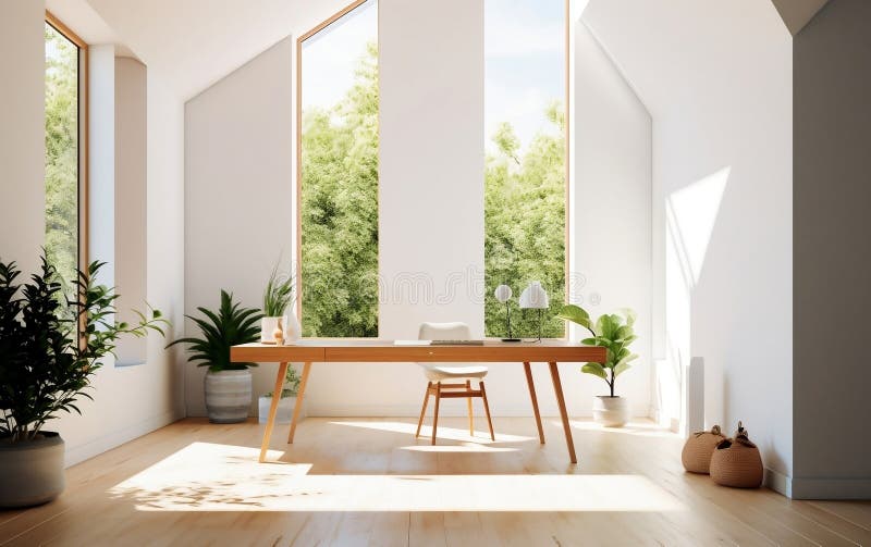 Bright Minimalist Home Interior - Clean and Contemporary Living Space ...