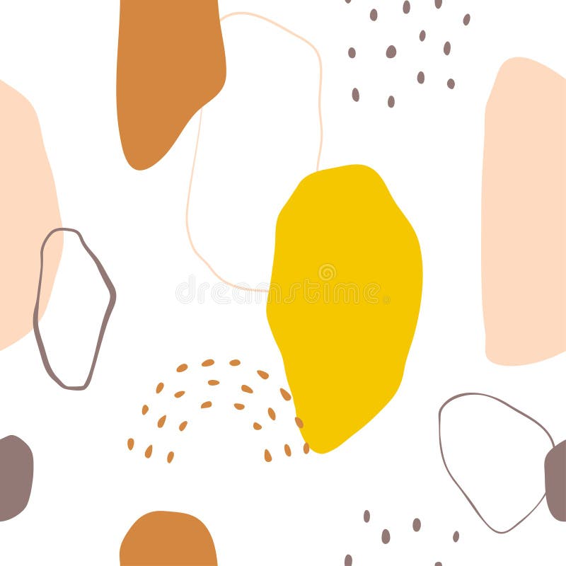 Bright, Modern, Abstract Seamless Vector Pattern Stock Vector ...