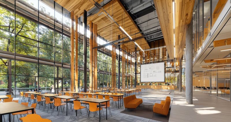 Modern Classroom Flexible Seating Large Windows Natural Light Stock Photos - Free & Royalty-Free ...