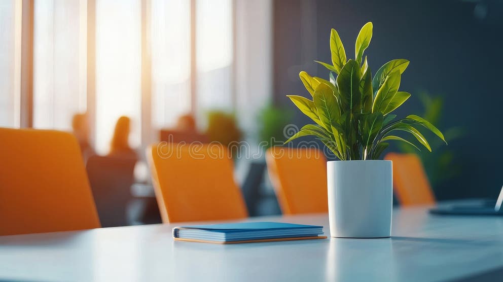 Bright Modern Conference Room, Clean and Professional Stock ...