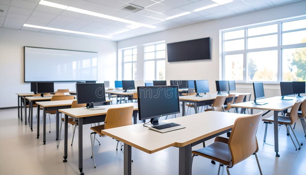 Bright Classroom Lab Stock Illustrations – 522 Bright Classroom Lab ...