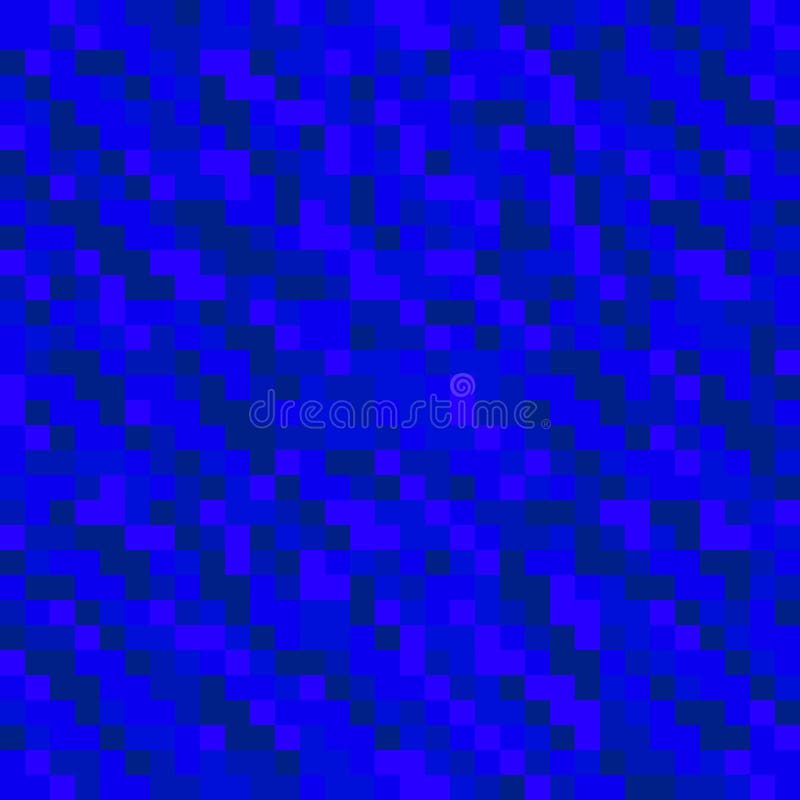 Bright Mosaic of Blue Intersecting Squares and Dark Blocks Stock ...