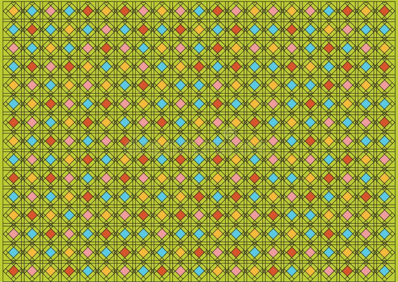 Bright Mosaic Tiles Background Stock Vector - Illustration of decor ...