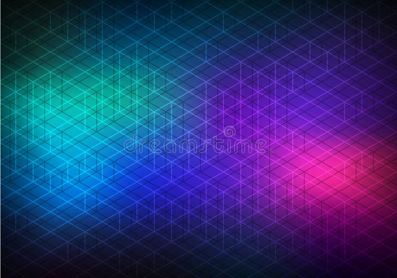 Bright Multi Color Background with Abstract Geometric Pattern. Vector ...