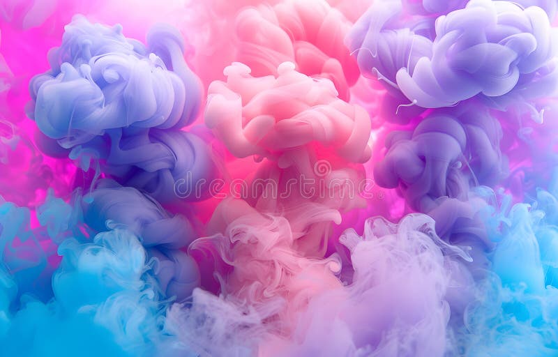Bright multi-colored smoke stock photo. Image of wallpaper - 321703808