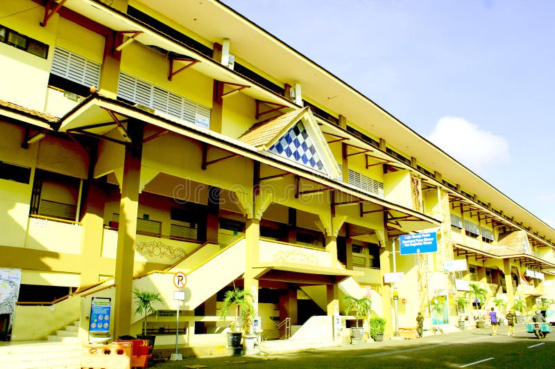 Colorful Modern Multi Story Building Unique Architectural Design Stock ...