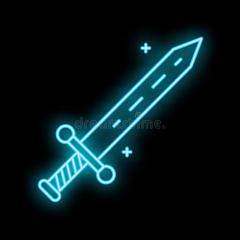 Neon Sword Stock Illustrations – 2,359 Neon Sword Stock Illustrations ...