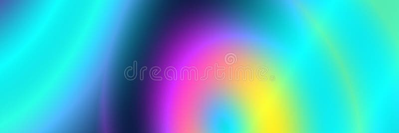 Bright Neon Party Abstract Header Design Stock Illustration ...