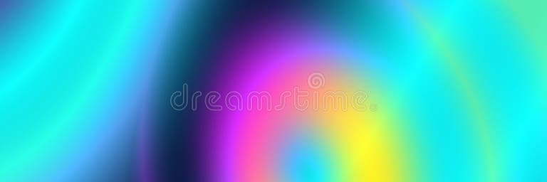 Bright Neon Party Abstract Header Design Stock Illustration ...