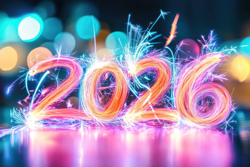 1,085 Bright Neon Celebration 2026 Stock Photos - Free & Royalty-Free ...
