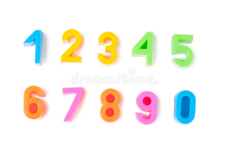 Numbers stock photo. Image of simple, foam, elementary - 15523296